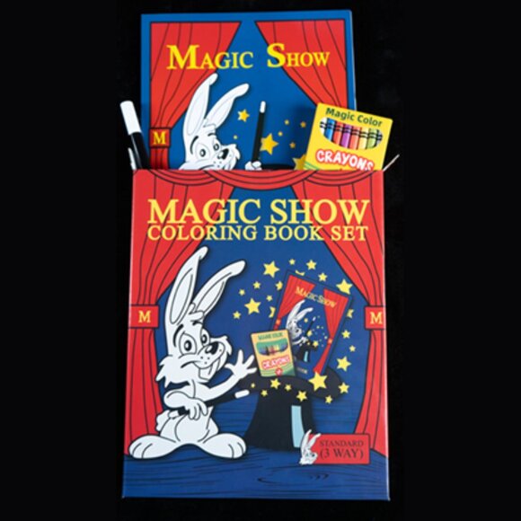 Games | Magic Show Coloring Book Standard Set 3 Way By Murphys Magic ...